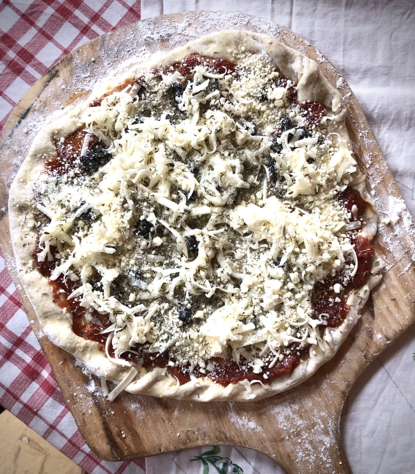 27-minute Pizza from Scratch . . ready . . set . . go ...
