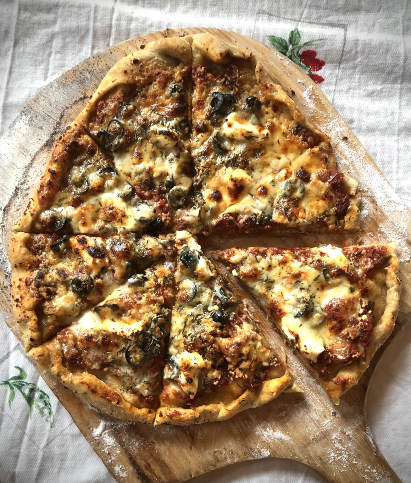 27-minute Pizza from Scratch . . ready . . set . . go ...