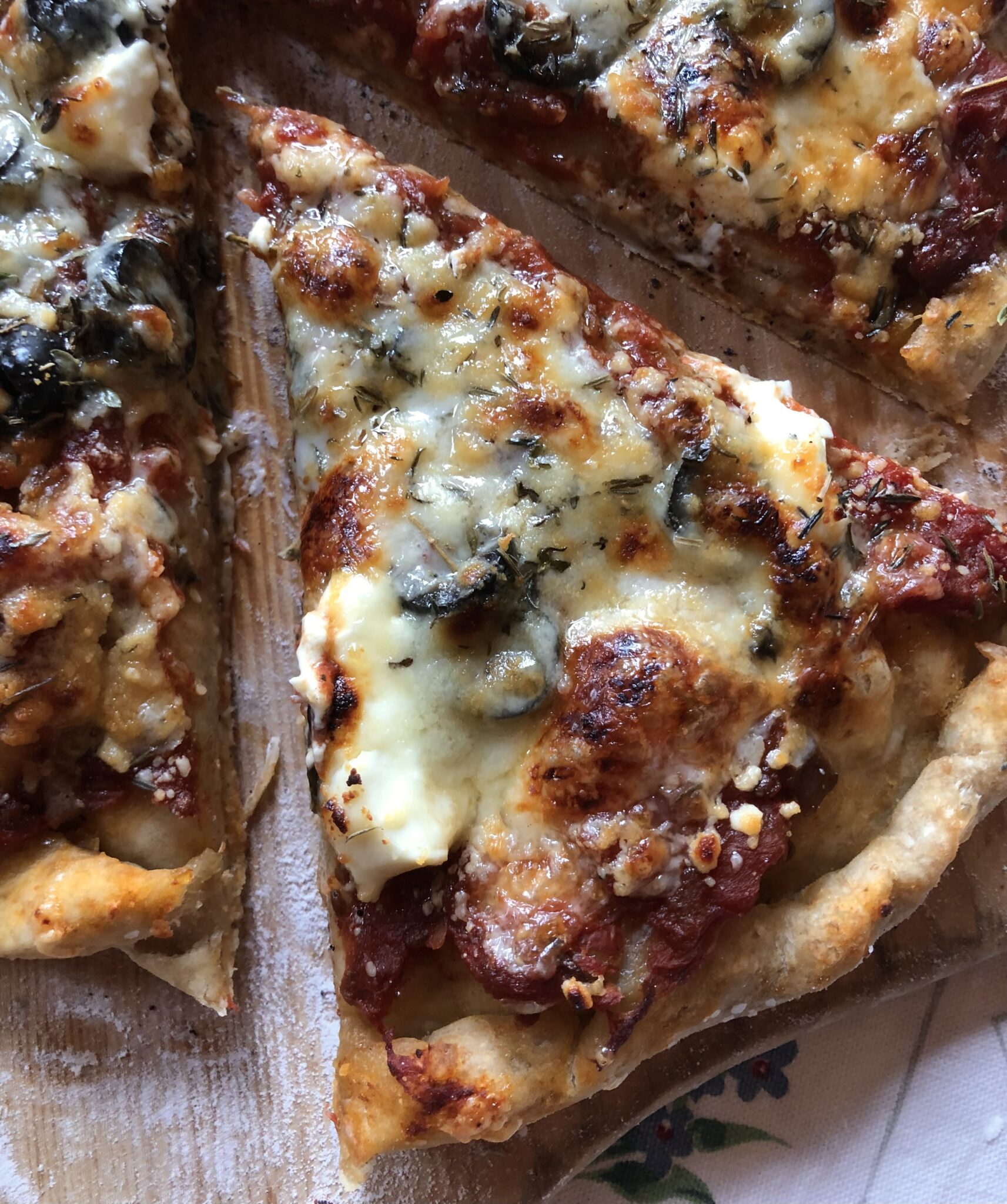 27-minute Pizza from Scratch . . ready . . set . . go ...