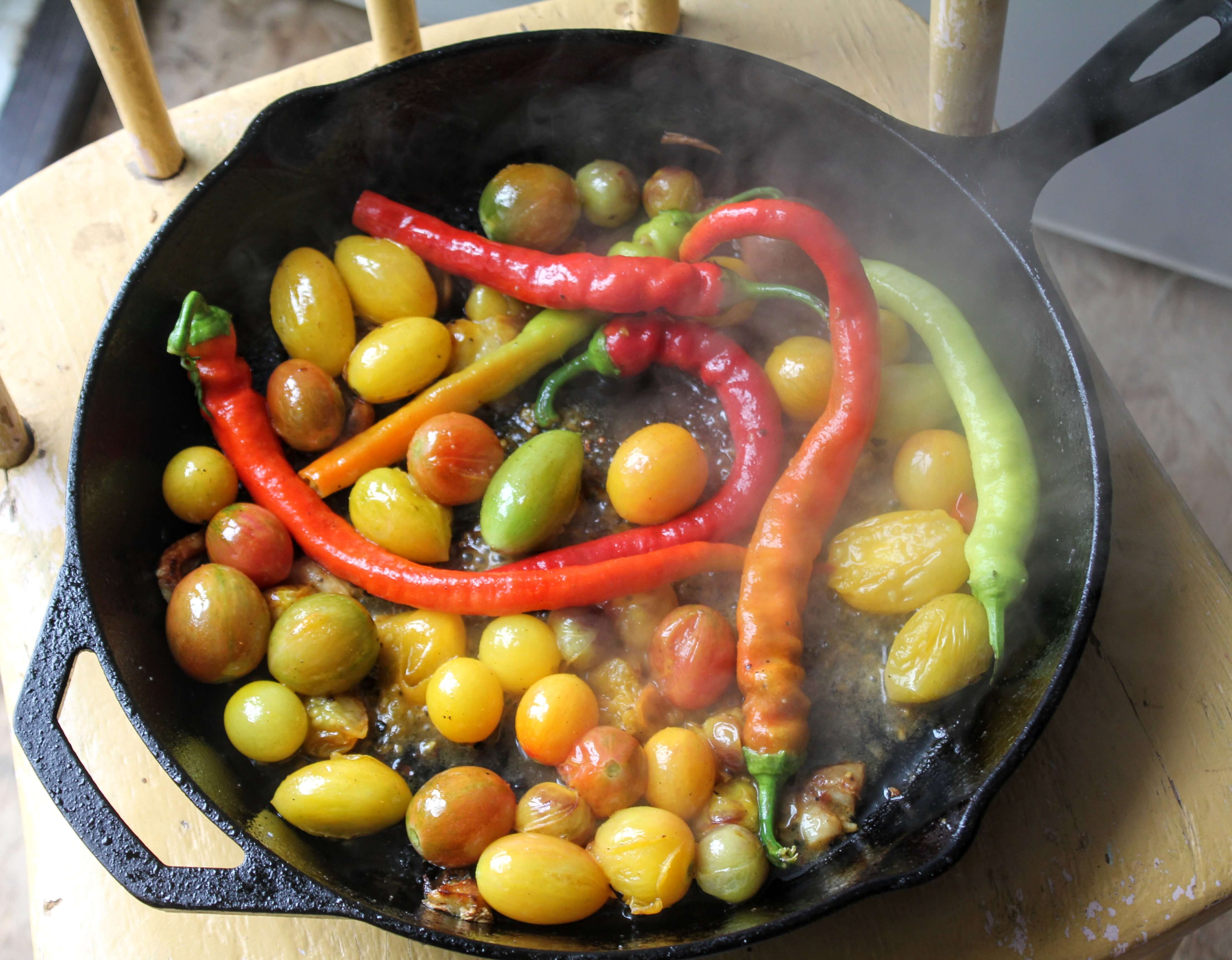 Day of Panic Sauteed Cherry Tomatoes in Butter & Herbs ...