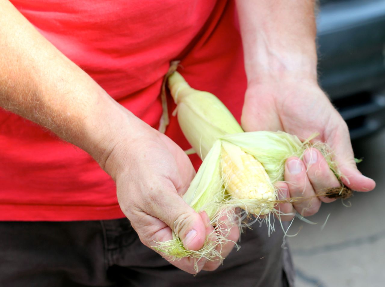 How to shuck sweet corn-fast!-from an ole' pro - vomitingchicken.com