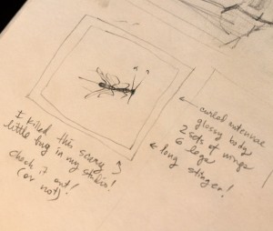 Sketchbook Thursday: on drawing dead things - vomitingchicken.com