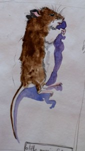 Sketchbook Thursday: on drawing dead things - vomitingchicken.com