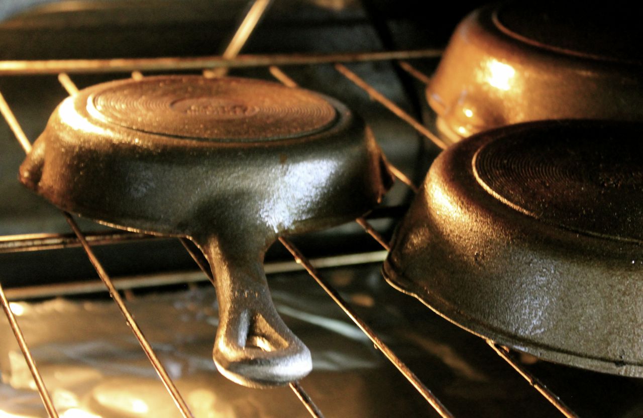 Caring for your Cast Iron Pan: a proverbial piece o'cake ...
