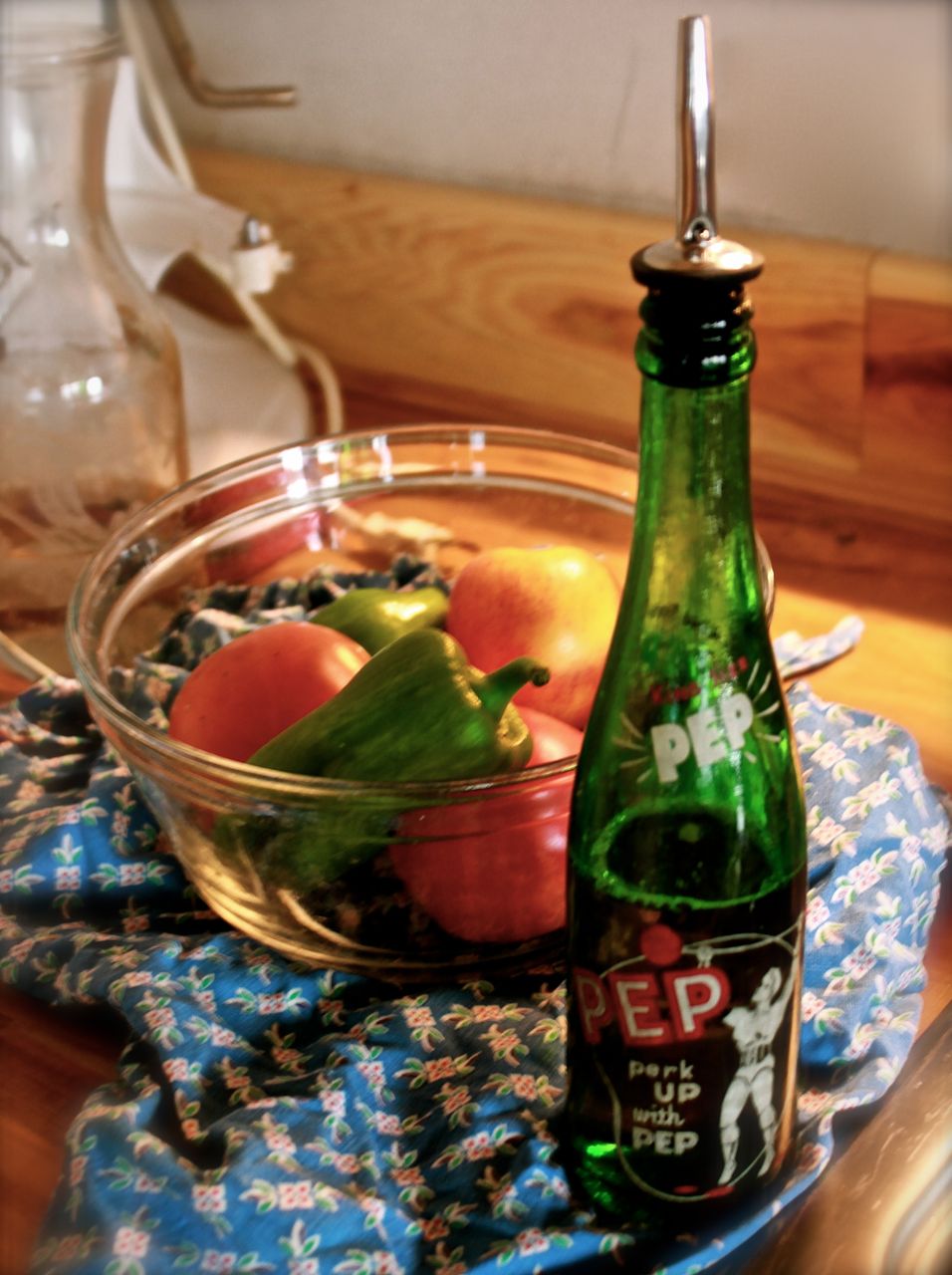 My favorite (kitchen) things: spouted vintage bottle for dishwashing ...