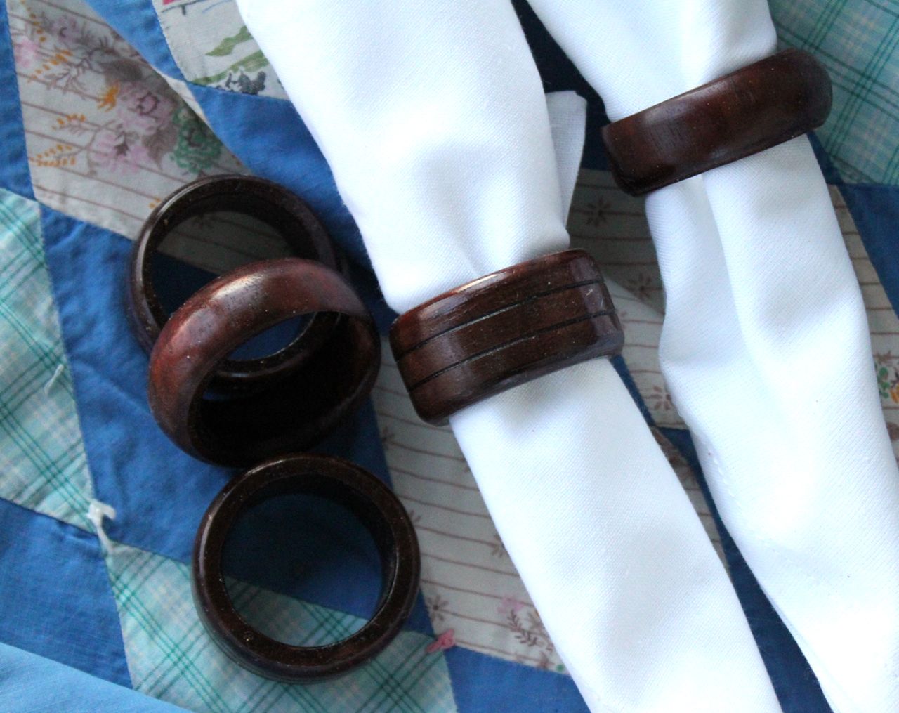 Handmade Napkin Rings in my Shop, and Free Personalization Promo ...