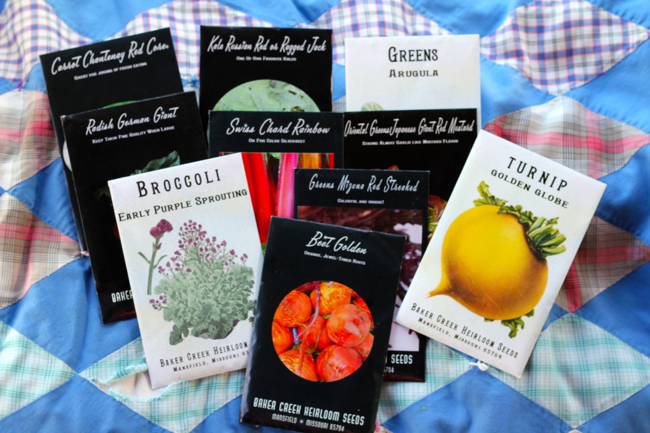 Savvy Fall Gardening Tips, & Heirloom Seed Giveaway! - vomitingchicken.com