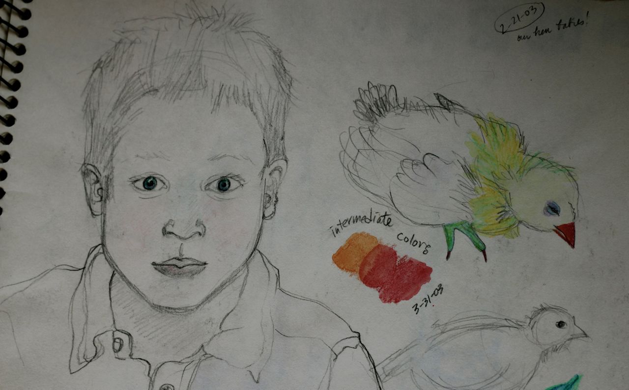 Sketchbook as Memory-Keeper: Sketchbook Thursdays - vomitingchicken.com